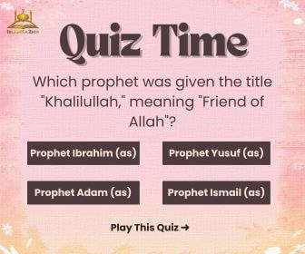 Trivia Islamic Quiz on Prophets With Answers in English
